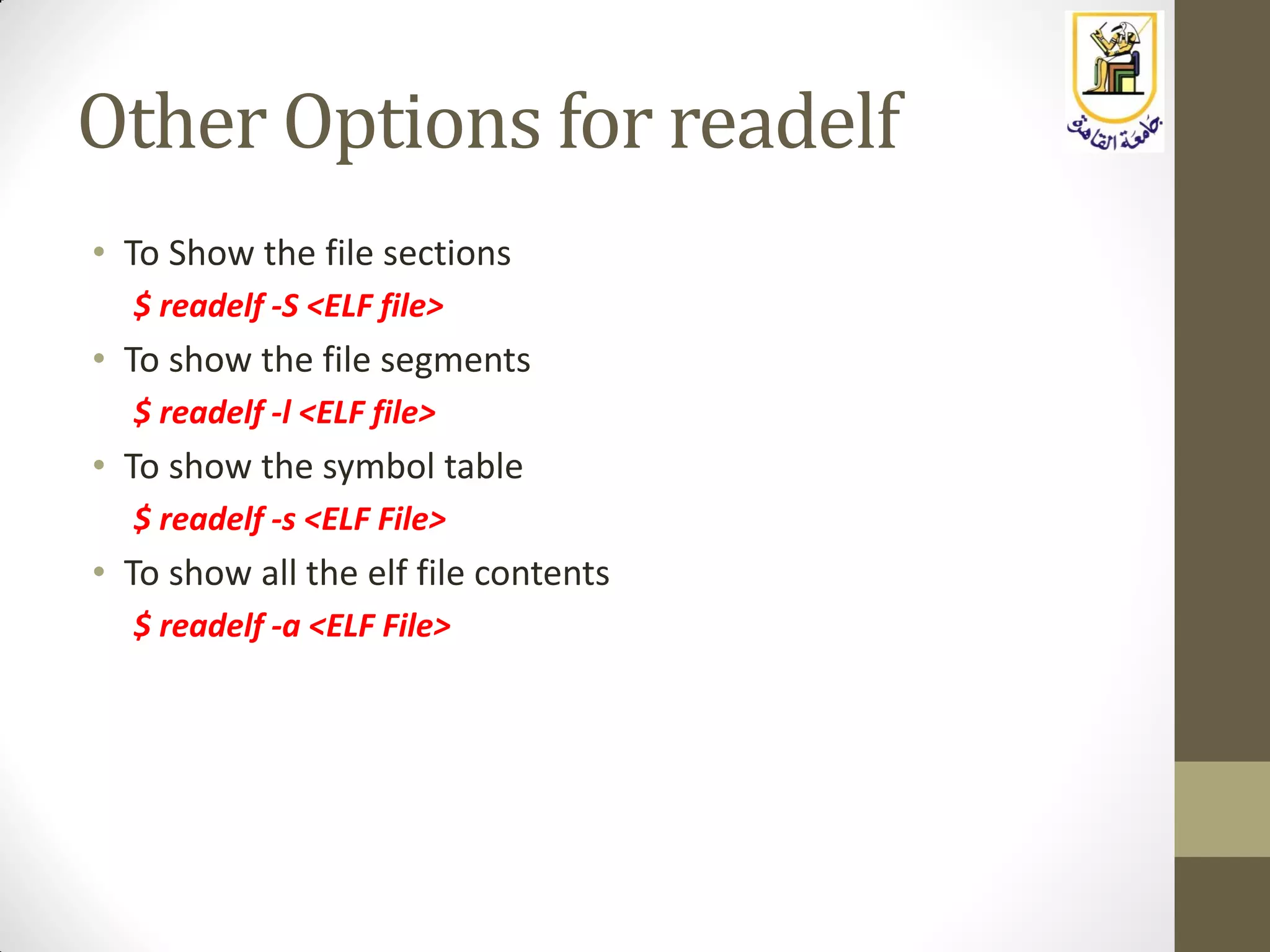 Embedded Systems: Lecture 14: Introduction to GNU Toolchain (Binary Utilities) | PDF