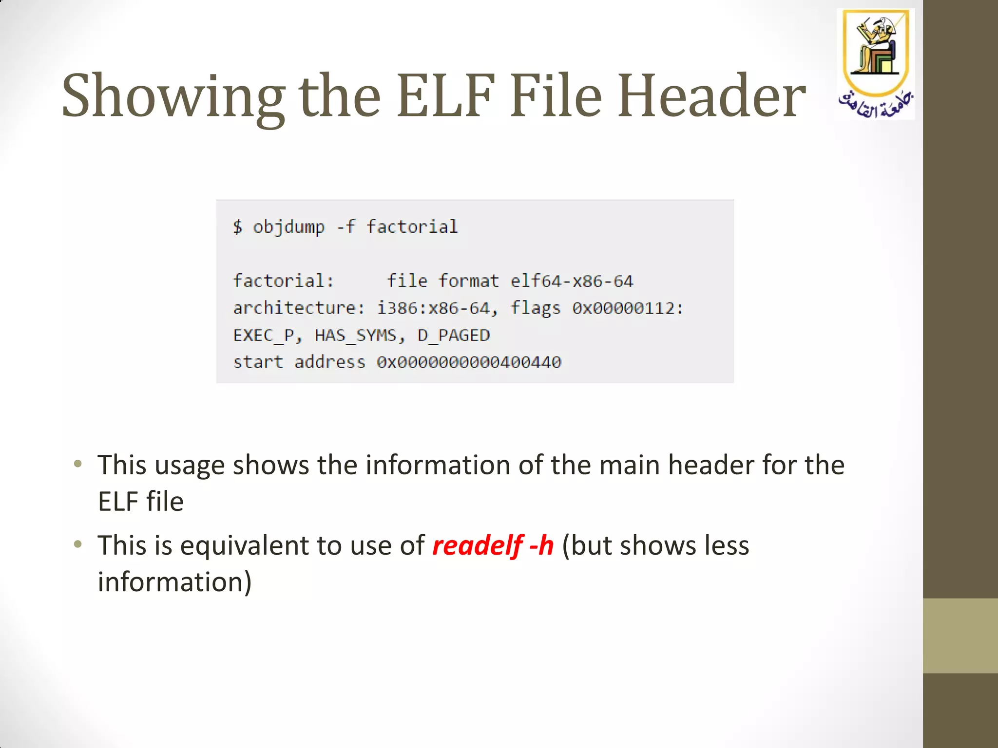 Embedded Systems: Lecture 14: Introduction to GNU Toolchain (Binary Utilities) | PDF