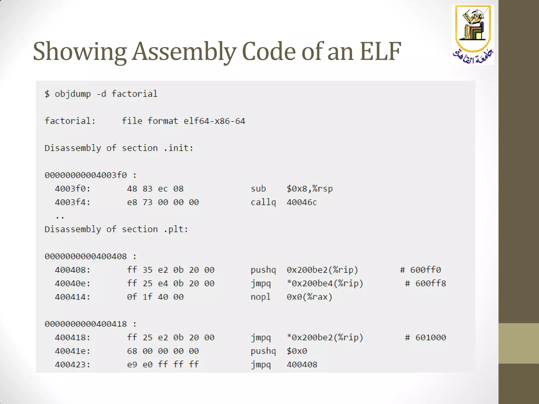 Embedded Systems: Lecture 14: Introduction to GNU Toolchain (Binary Utilities) | PDF
