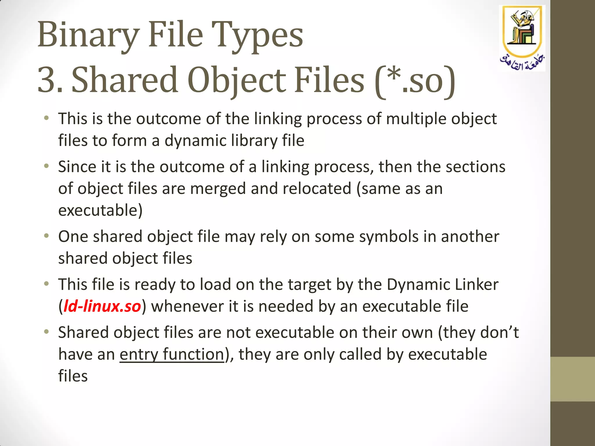 Embedded Systems: Lecture 14: Introduction to GNU Toolchain (Binary Utilities) | PPT