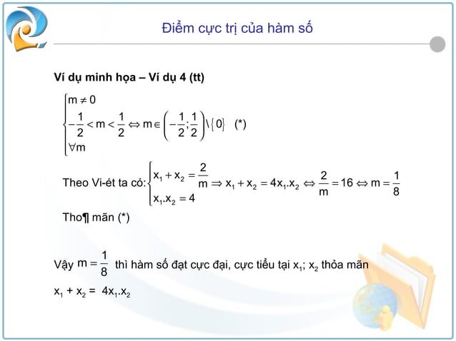 Cuc tri ham so | PPT