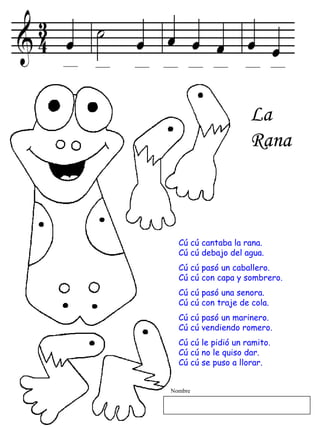 Cucu cantaba la_rana | PDF