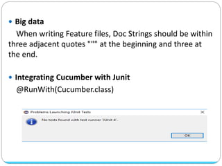 Cucumber | PPTX | Programming Languages | Computing