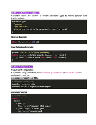 Master Cucumber cheat sheet for testing .pdf