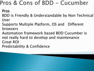 Cucumber & gherkin language | PPSX