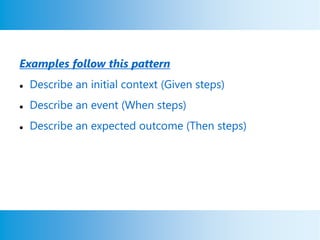 Cucumber presentation | PPT | Programming Languages | Computing