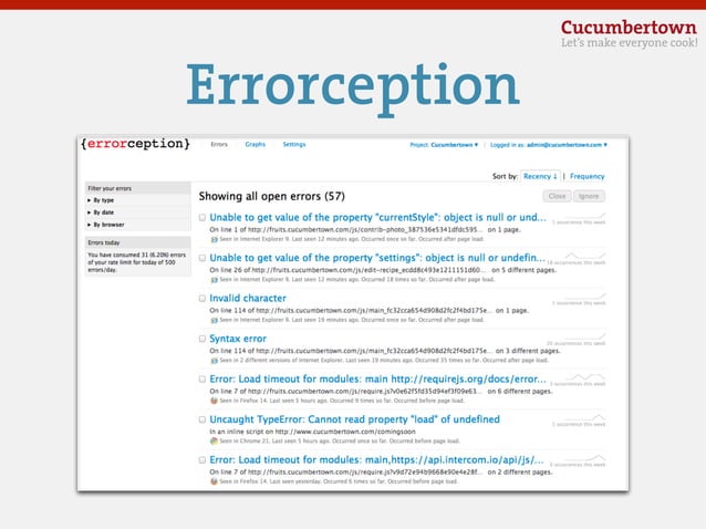 Cucumbertown flash-tech-talk | PDF