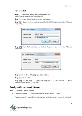 Cucumber tutorial | PDF