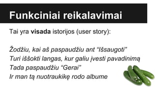 Cucumber @ VilniusPHP | PDF