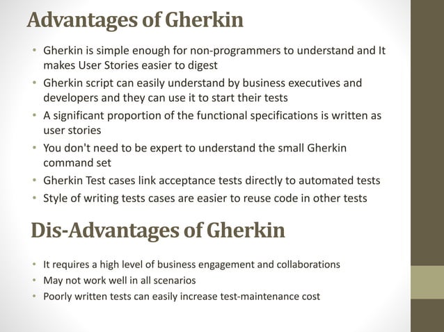 Cucumber With Selenium | PPTX | Programming Languages | Computing