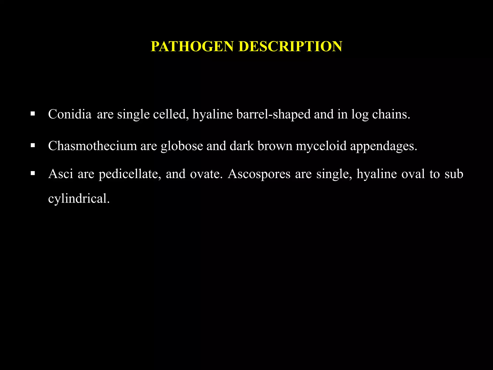 Cucurbits powdery mildew | PPTX