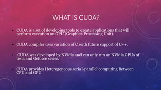 Cuda | PPT