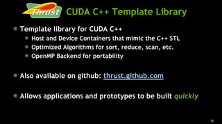 Cuda 6 performance_report | PPT