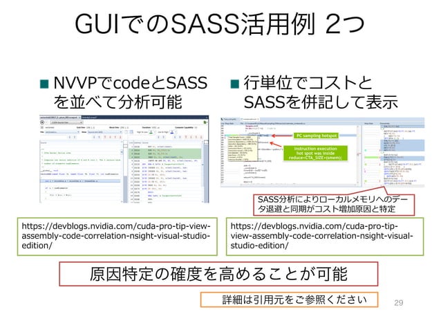 CUDAのアセンブリ言語基礎のまとめ PTXとSASSの概説 | PDF