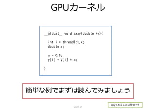 CUDAのアセンブリ言語基礎のまとめ PTXとSASSの概説 | PDF