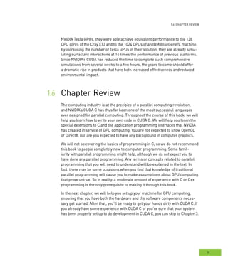 CUDA by Example : Why CUDA? Why Now? : Notes | PDF