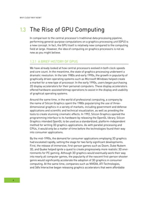 CUDA by Example : Why CUDA? Why Now? : Notes | PDF