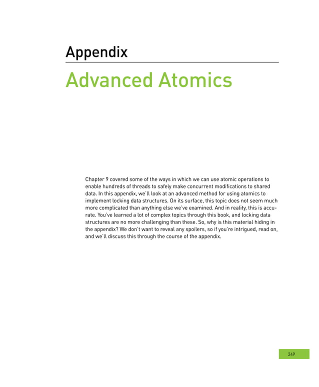 CUDA by Example : Advanced Atomics : Notes | PDF