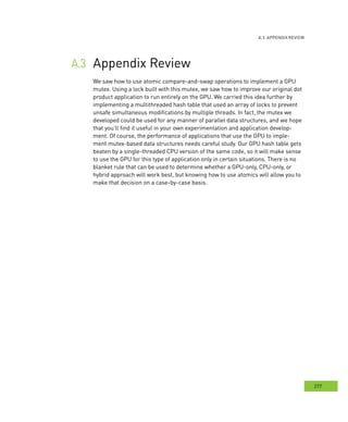 CUDA by Example : Advanced Atomics : Notes | PDF