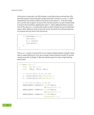 CUDA by Example : Advanced Atomics : Notes | PDF