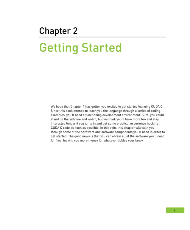 Cuda By Example Getting Started Notes Pdf Operating Systems