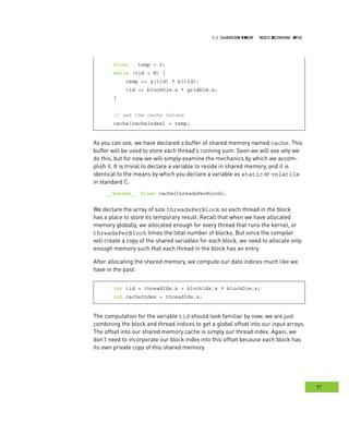 CUDA by Example : Thread Cooperation : Notes | PDF