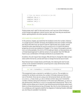 CUDA by Example : Thread Cooperation : Notes | PDF
