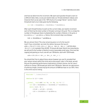 CUDA by Example : Thread Cooperation : Notes | PDF