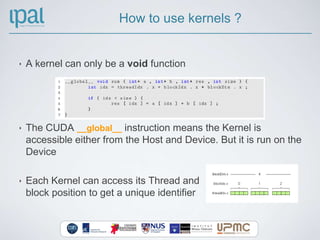 C for Cuda - Small Introduction to GPU computing | PPTX