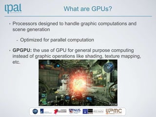 C for Cuda - Small Introduction to GPU computing | PPTX