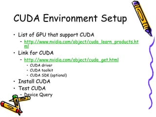 cuda_programming for vietual reality in 3d | PPT
