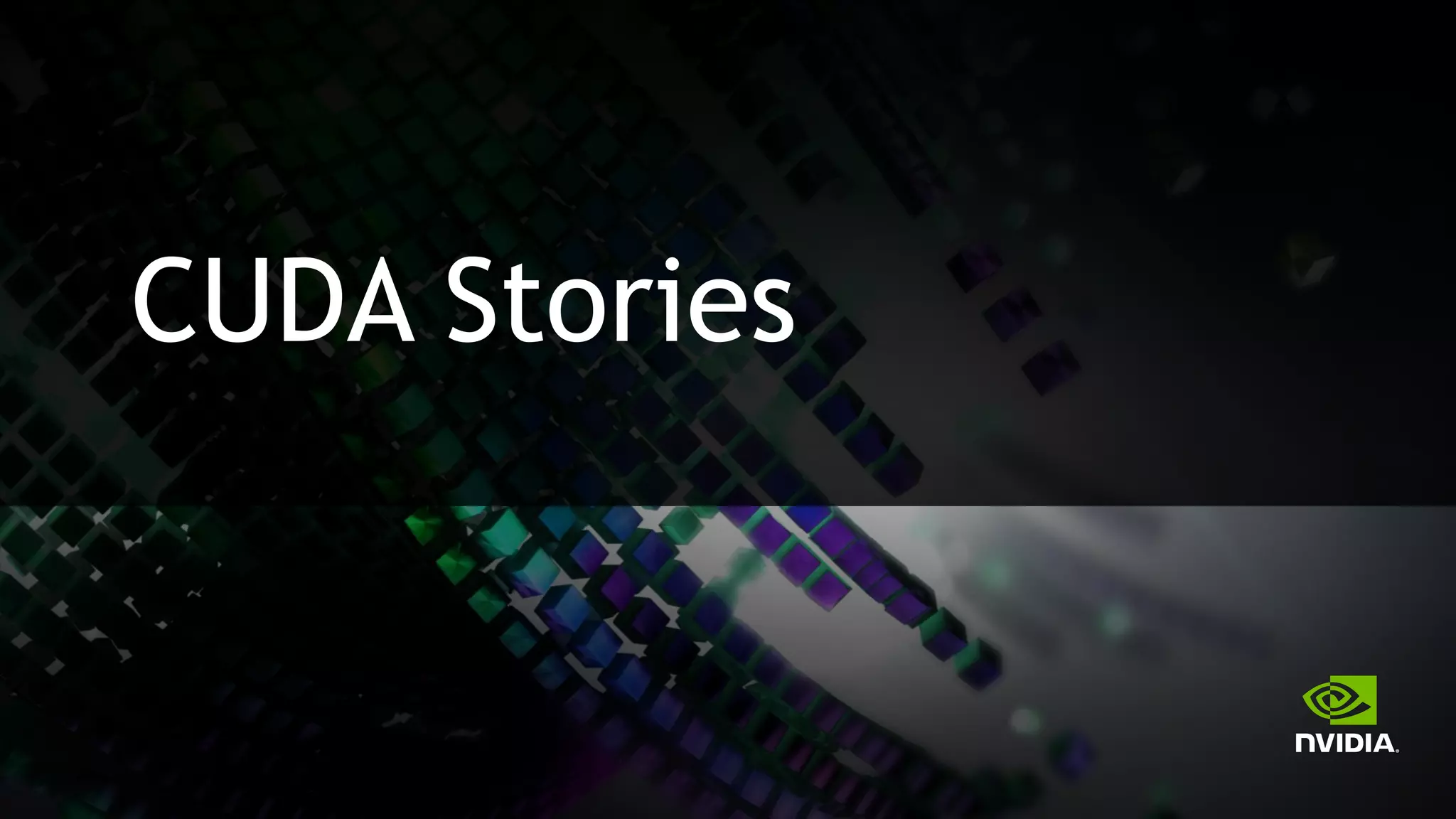 Changing the World with CUDA | PPTX | Computing | Technology & Computing