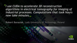 Changing the World with CUDA | PPTX | Computing | Technology & Computing