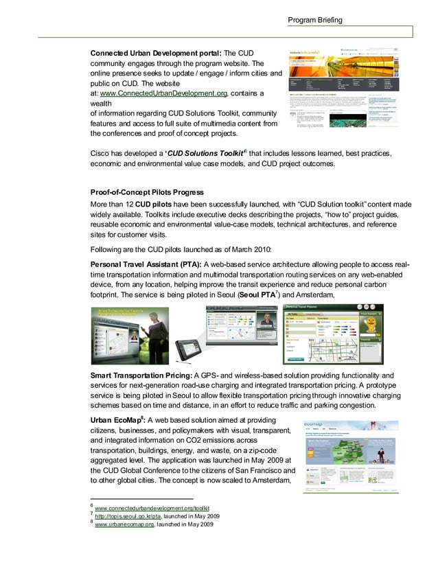 Cud Program Overview 2010 | PDF