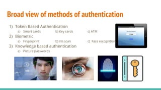 Cued Click Point Authentication | PPTX | Internet | Computing
