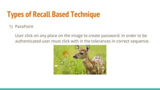Cued Click Point Authentication | PPT