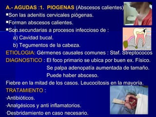 Cuello afecciones inflamatorias 2012 | PPT