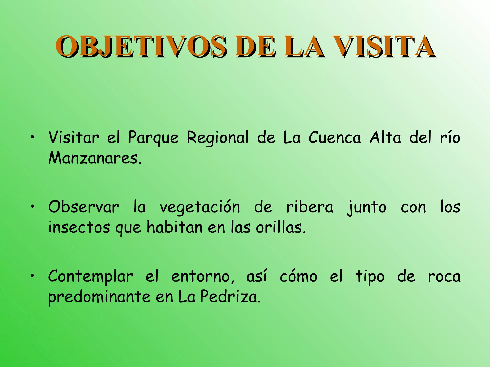 Cuenca Alta del Río Manzanares | PPT | Geography | Science