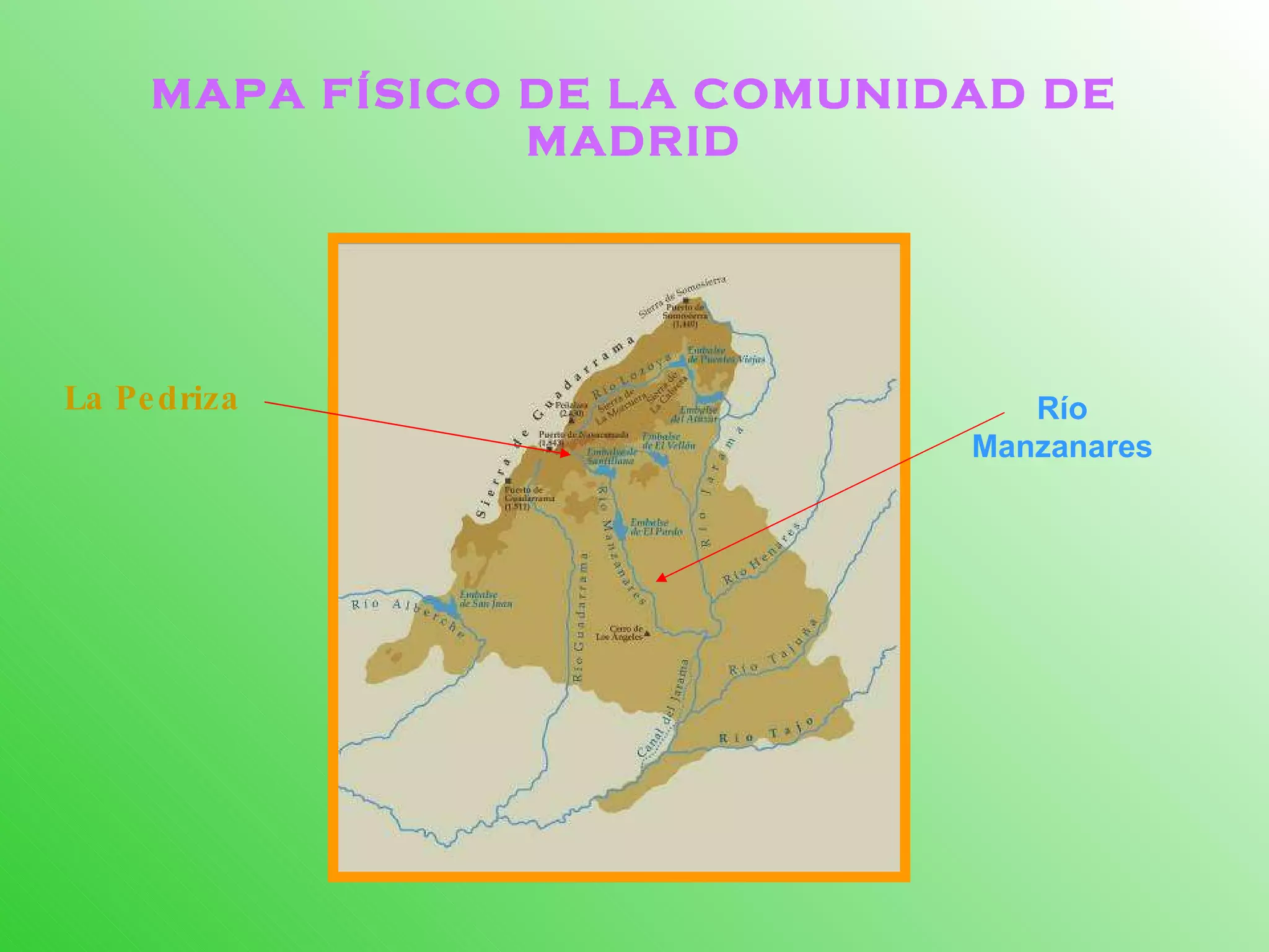 Cuenca Alta del Río Manzanares | PPT | Geography | Science