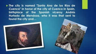 Cuenca history | PPTX
