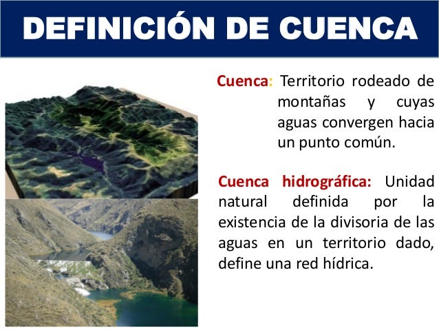 Cuencas hidrograficas