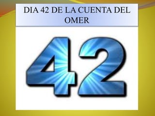 Cuenta del omer fiesta | PPT