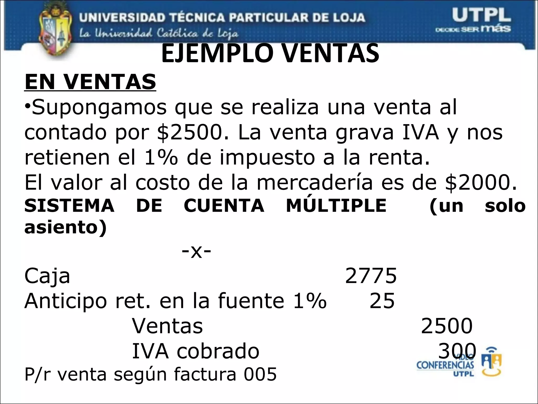 Cuenta mercaderías sistemas de registro y control de inventarios | PPT