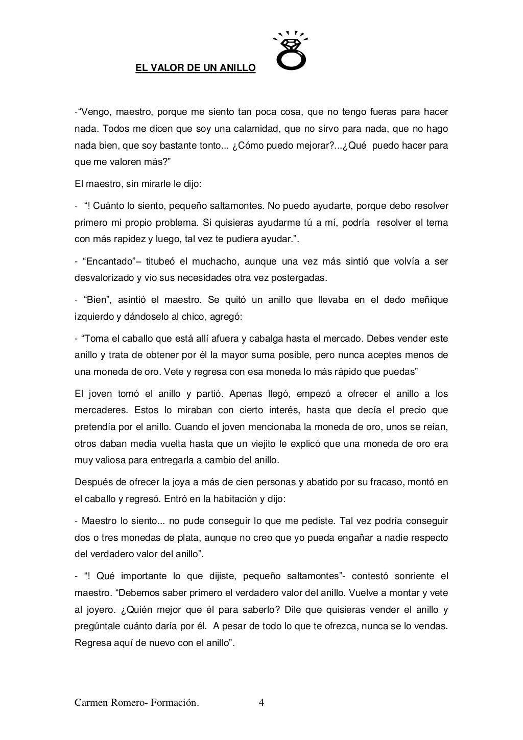 LECTURAS DE REFLEXIÓN Y MAS......
