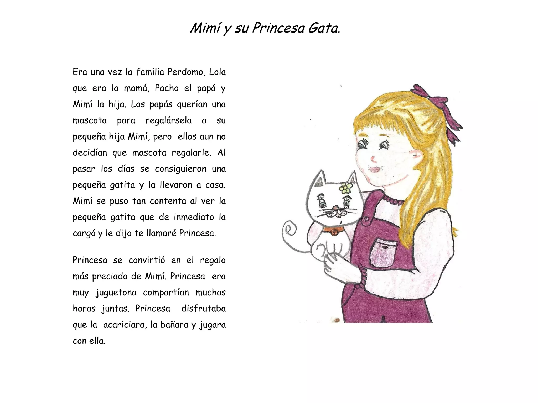 Mimí y su Princesa Gata | PDF