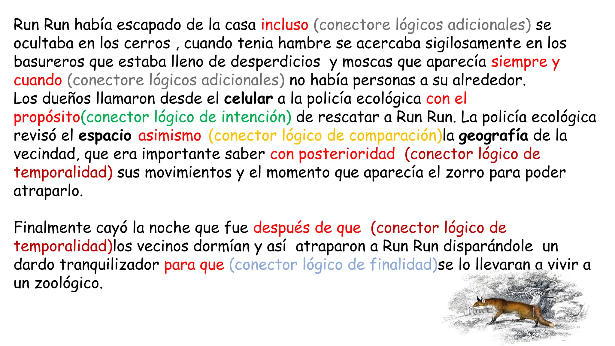 cuento. estructura, conectores para escribirpptx | PPTX
