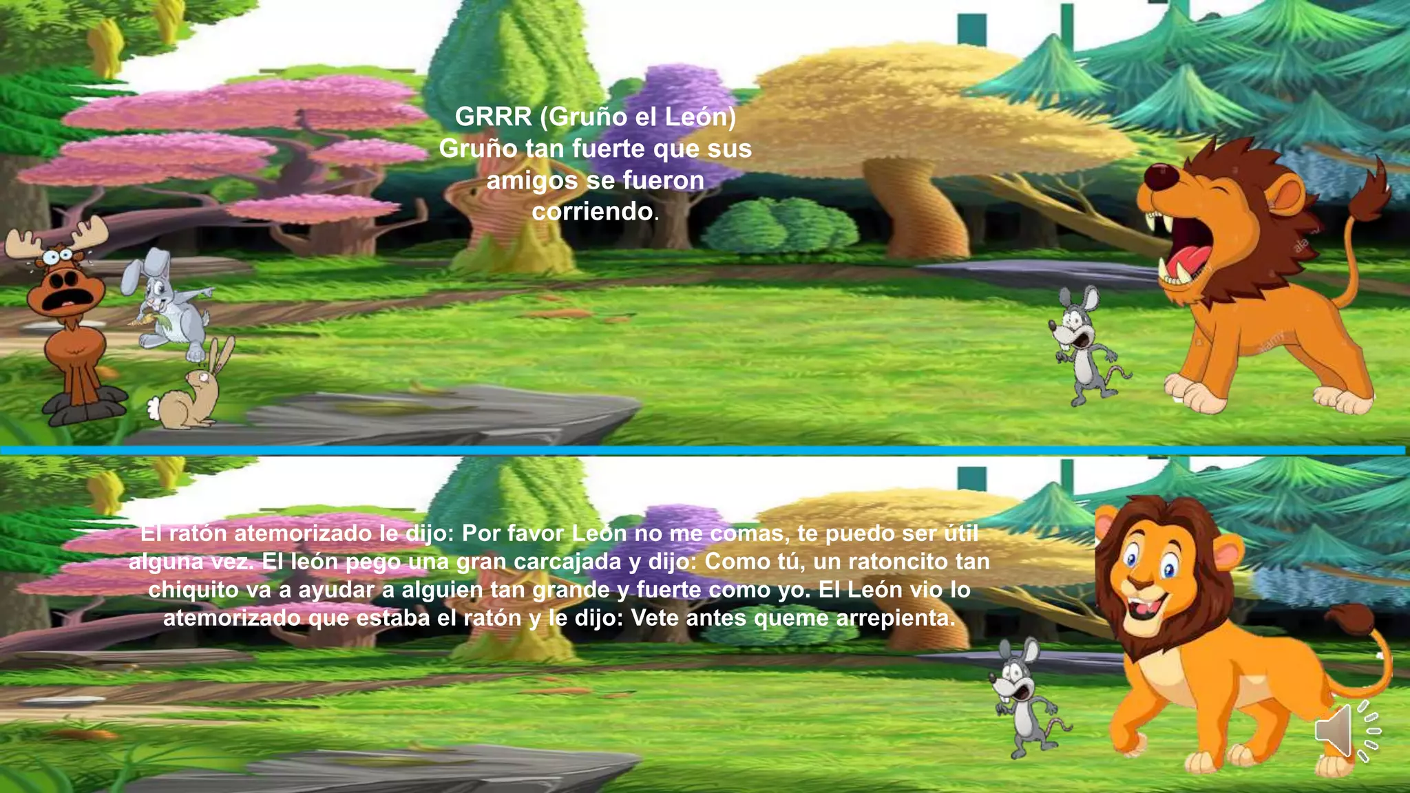 Cuento el Leon y el Raton- Navarrete Leon Anny - 8 D | PPT