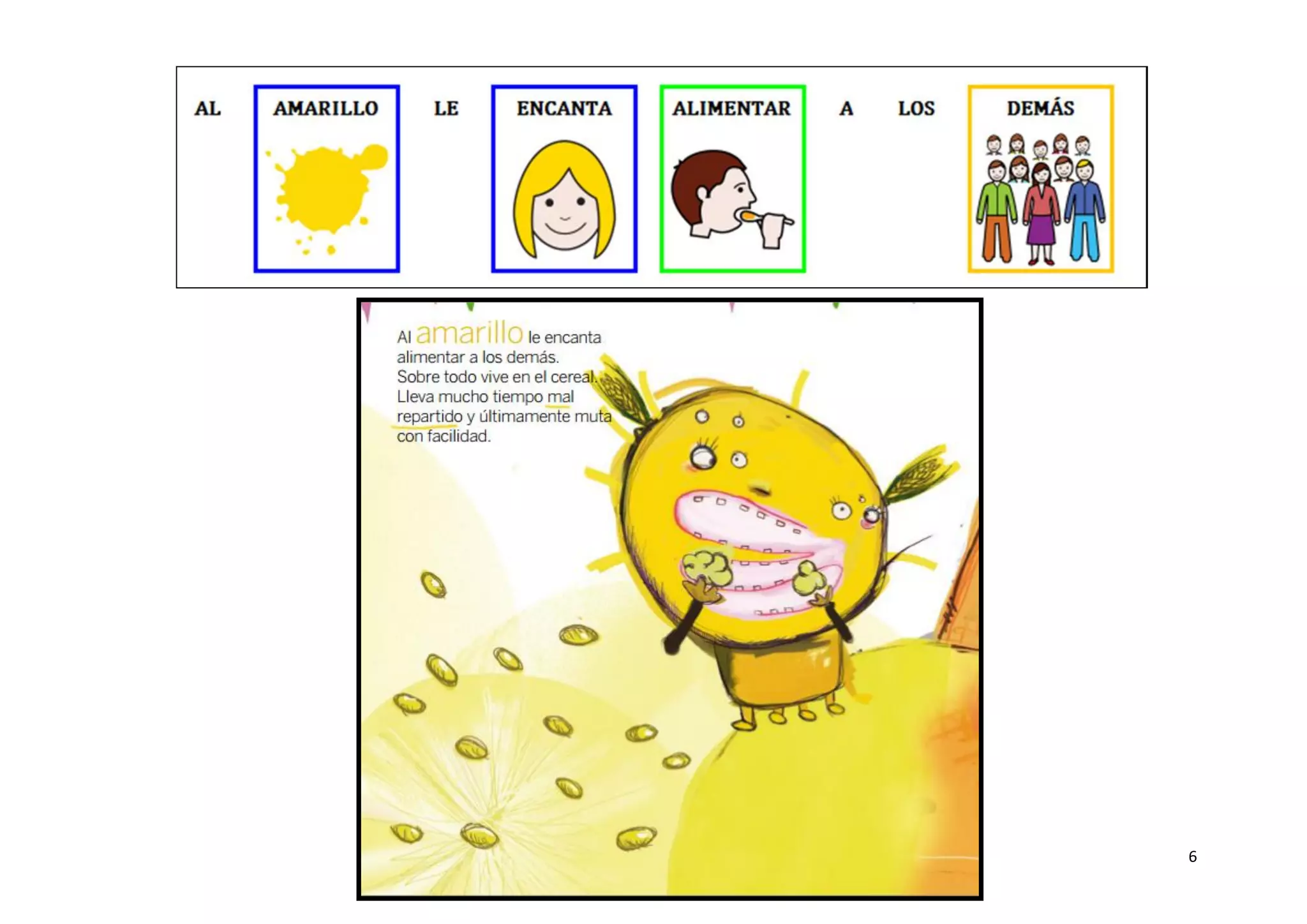 Cuento adaptado los colores Carolina | PPT
