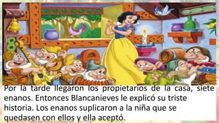 Cuento blancanieves | PPTX