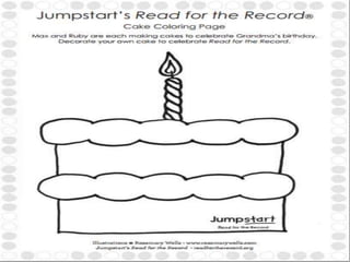Cuento bunny cakes read for the record | PPTX